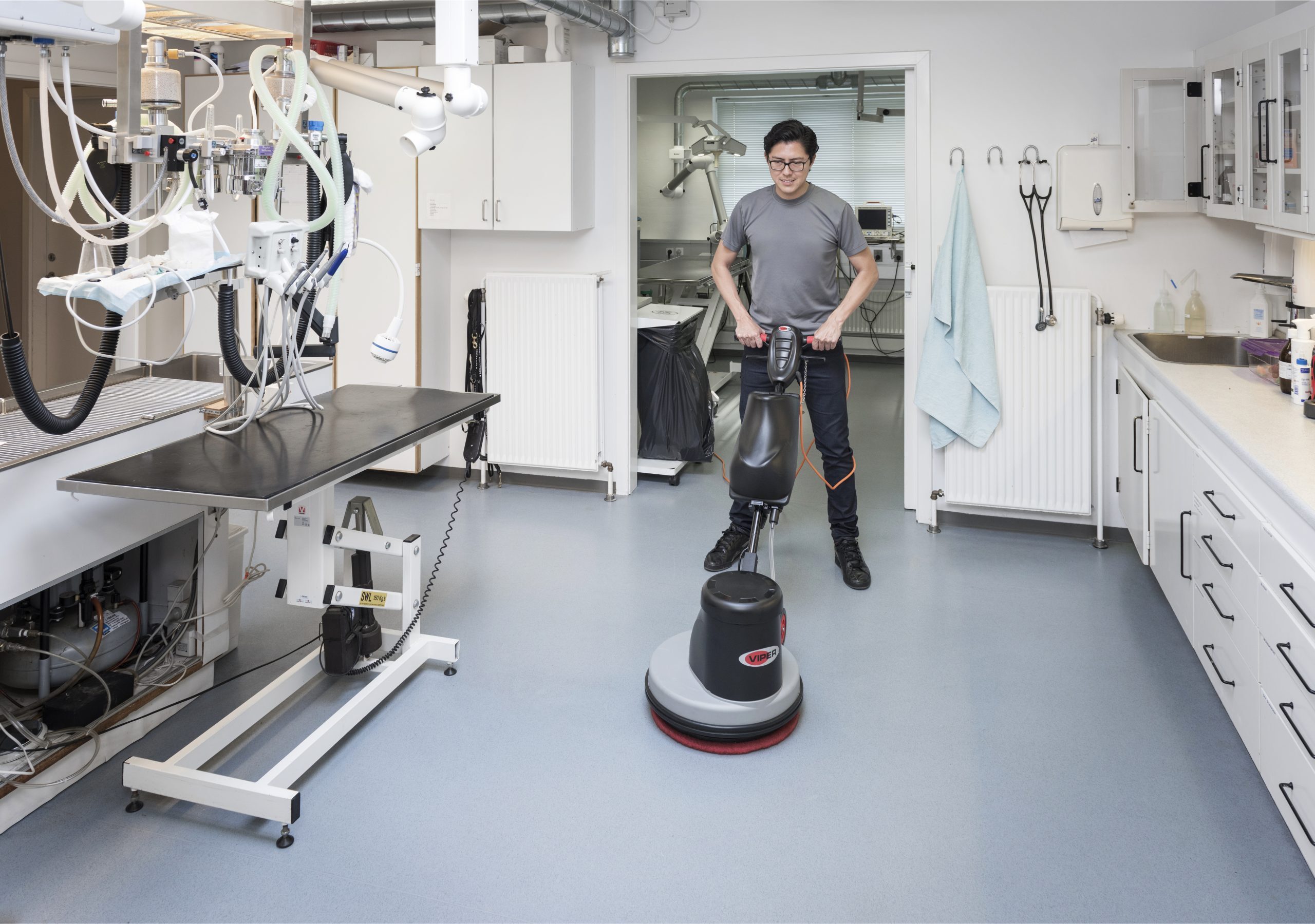 Viper DS350 DUAL SPEED Floor Polisher - Aspel Cleaning Equipment