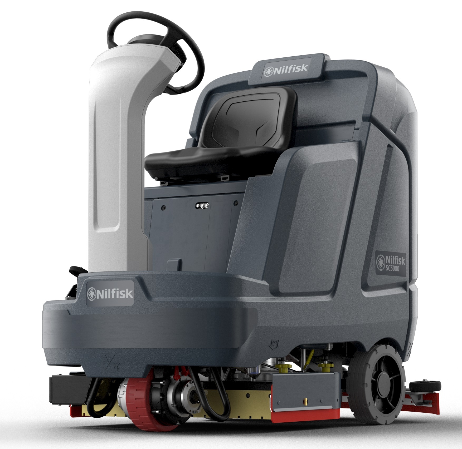 Nilfisk SC5000 (910C) Large Ride-on Scrubber/dryer - Aspel Cleaning ...